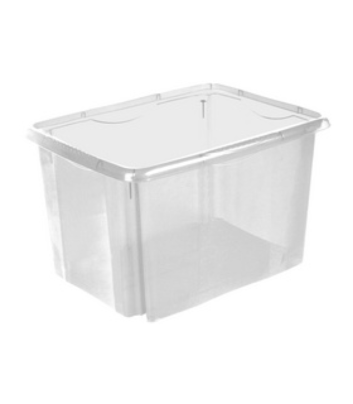 Box De Rangement En Plastique 45L Transparent ‣ Mr Bricolage