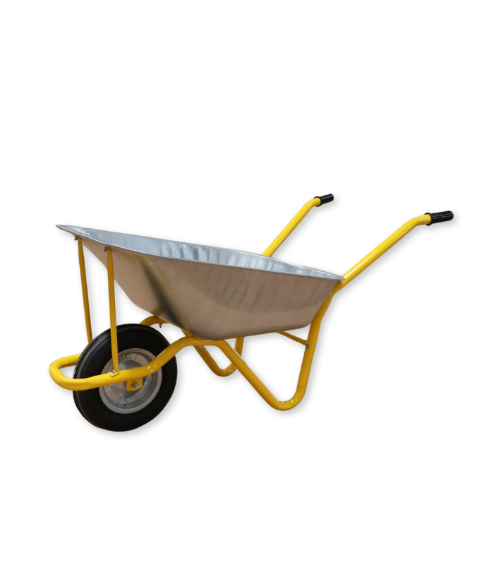 Brouette Galvanise Roue Caoutchouc 80 Lt ‣ Mr Bricolage